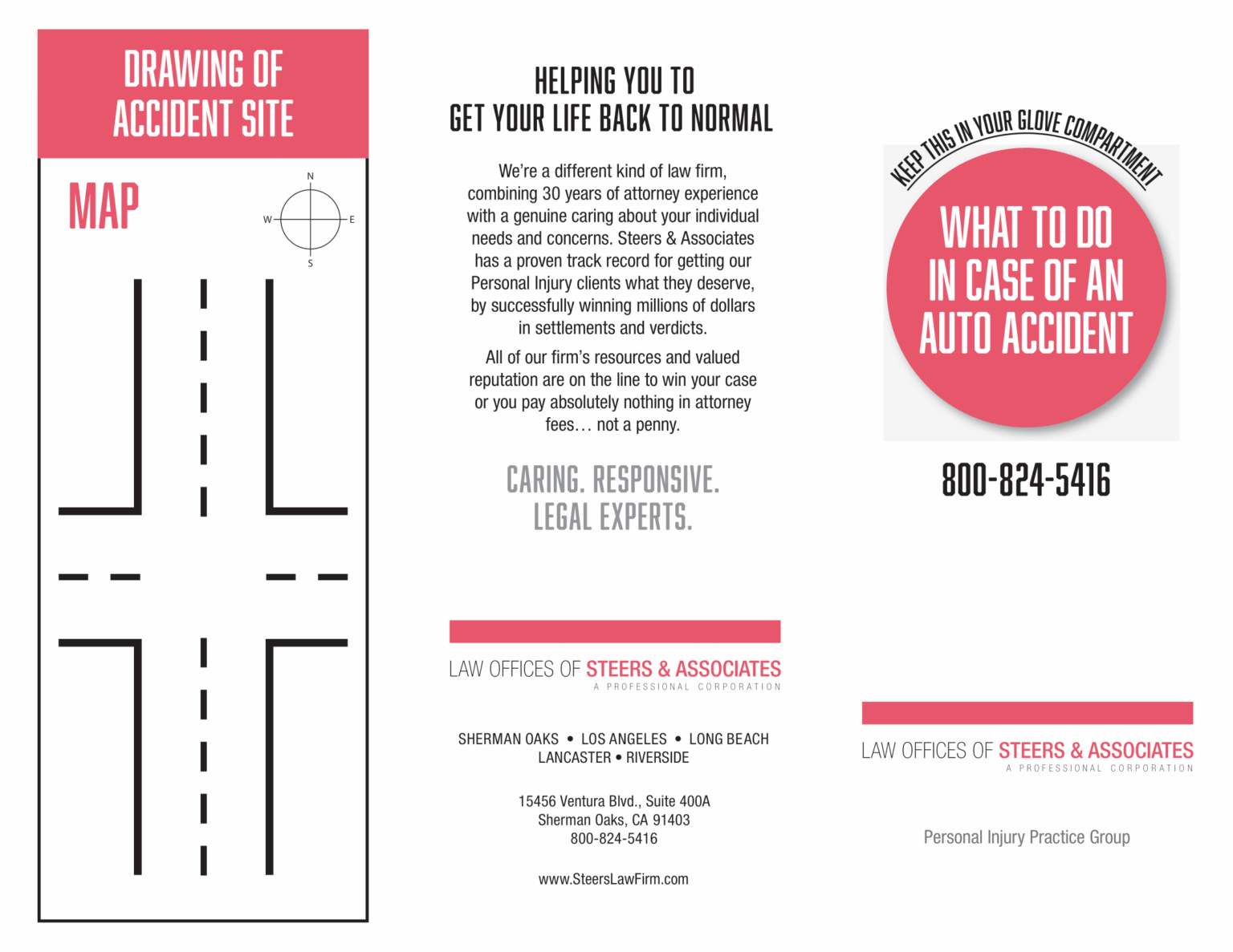 GLOVE BOX CAR ACCIDENT GUIDE - Law Offices of Steers & Associates